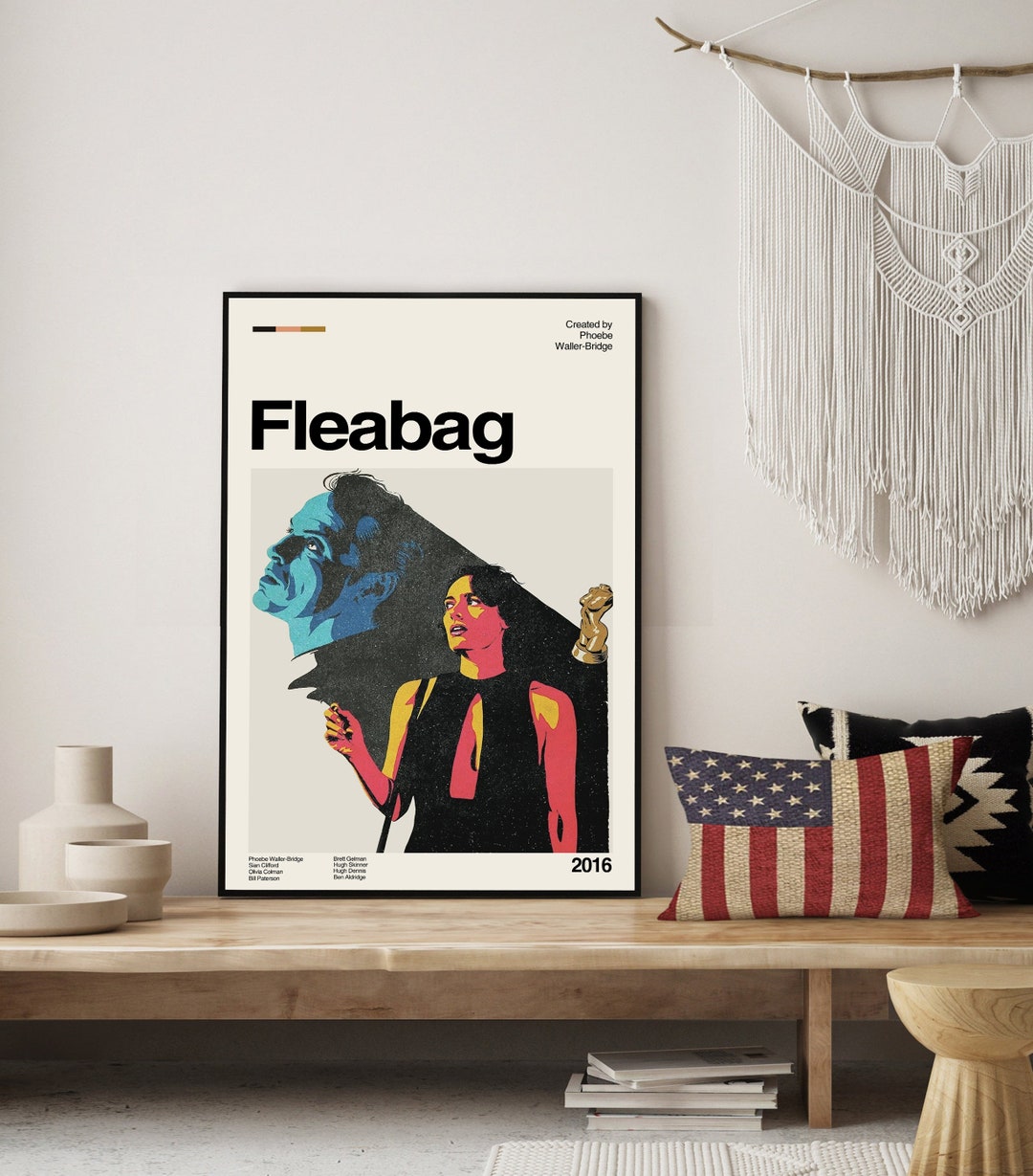 Fleabag Poster Fleabag Print Minimalist Movie Minimalist - Etsy