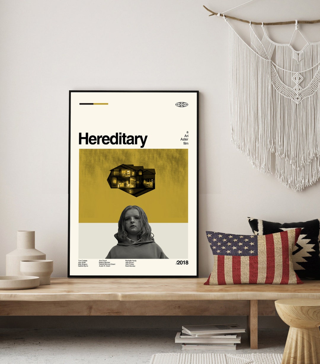 Hereditary Retro Movie Hereditary Poster Retro Modern Art - Etsy