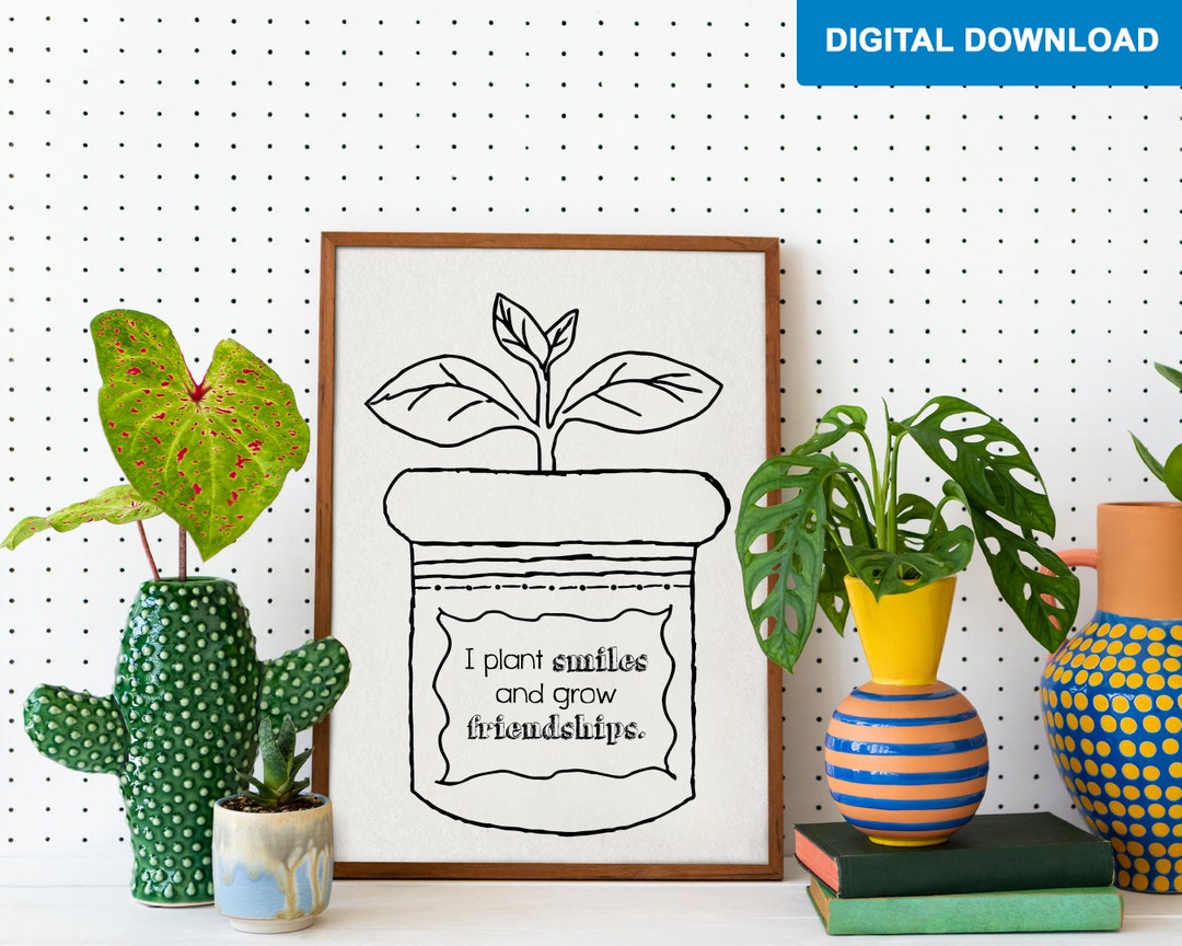 Plant Affirmation Pack 10-pack Positive Classroom Posters School ...