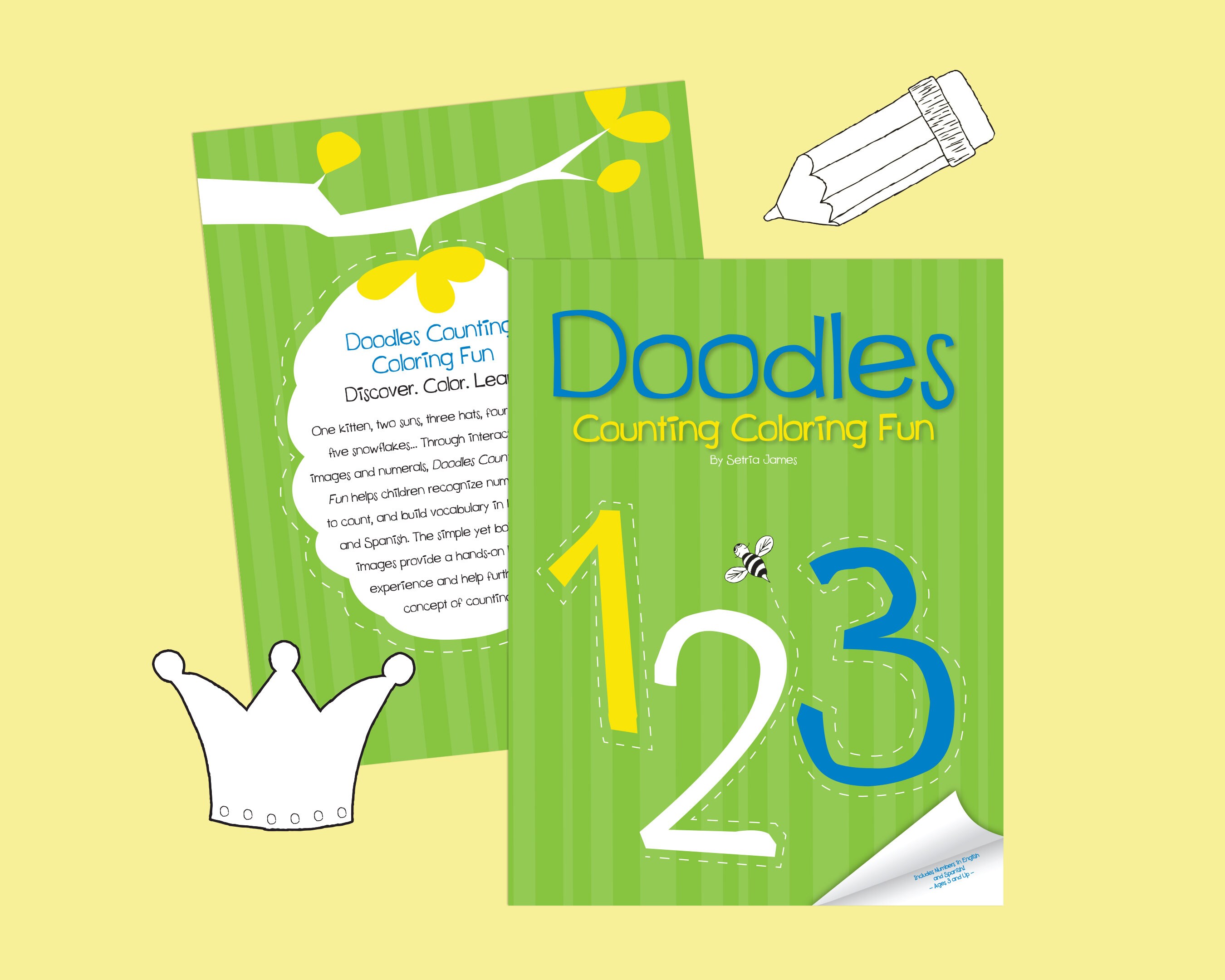 Counting Coloring Fun Number Coloring Art Creation Number Counting ...