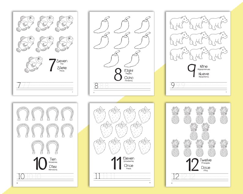 Counting Coloring Fun Number Coloring Art Creation Number Counting ...