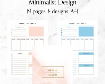 Digital Weekly Planner - Etsy