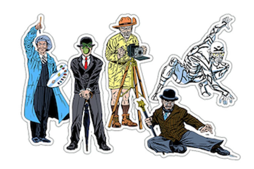 The MASTERS Sticker Set of 5 - Etsy