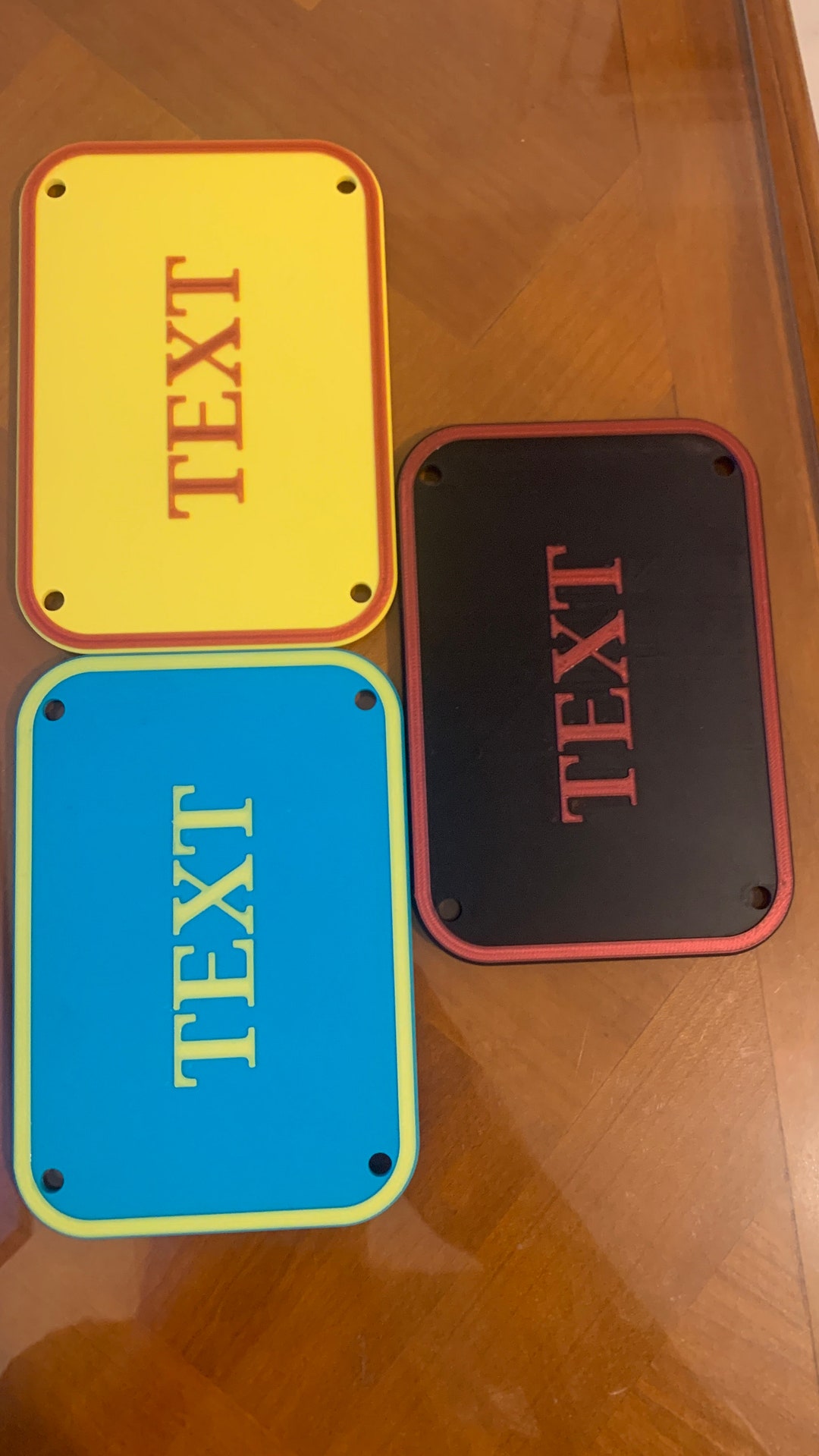 Customizable 3D Printed Signed for Office or Room - Etsy