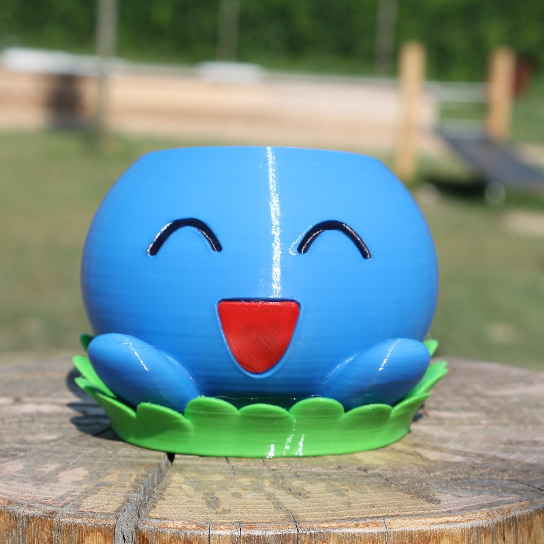 Pokemon Oddish Succulent Planter, Adorable Succulent Plant Pot, Oddish ...