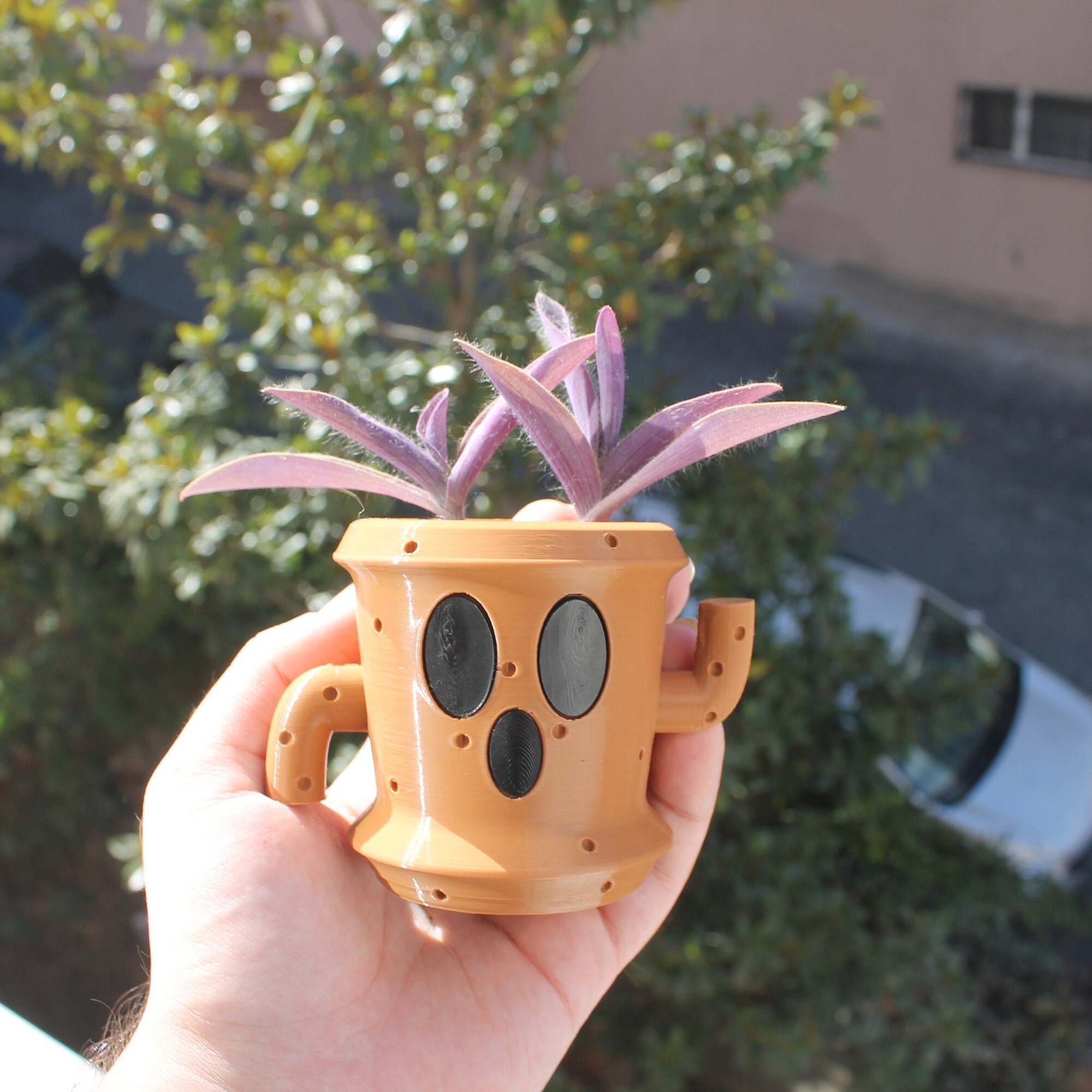 Animal Crossing Lloid Gyroid Succulent Planter, New Horizons Cute ...