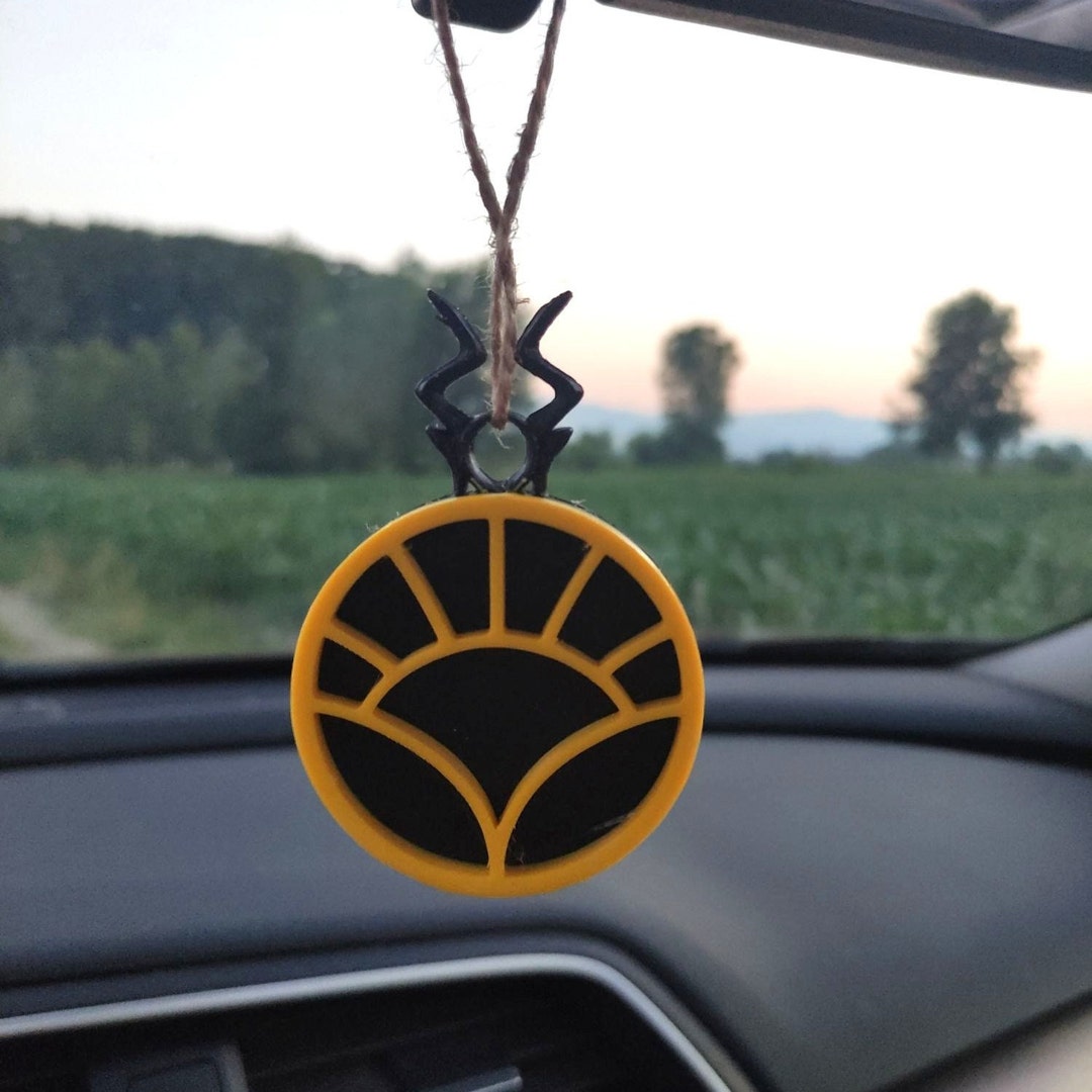 Baldur's Gate Shadowheart Symbol Car Mirror Ornament, Baldurs Gate 3 ...