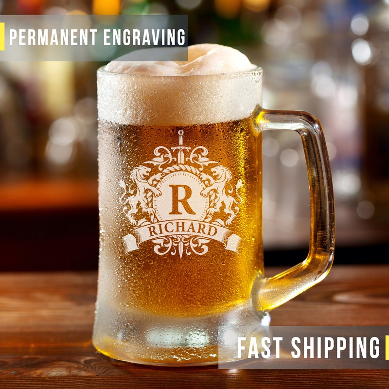 Personalized Custom Beer Mug - Etsy