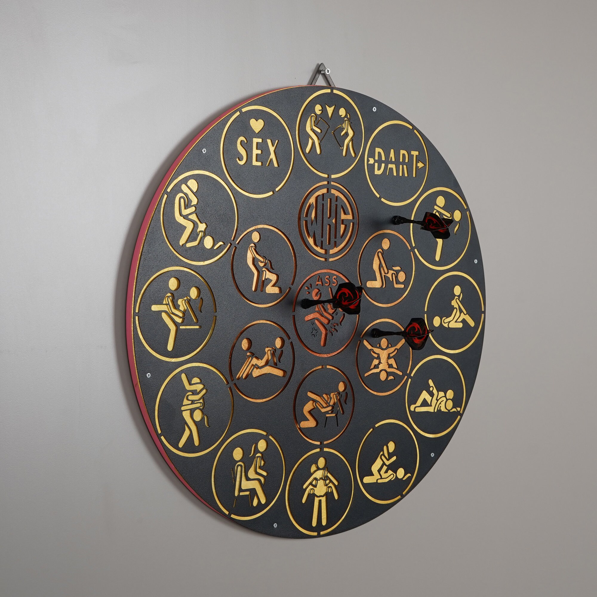 Sex Dart For Adult Funny Decor Housewarming T Gallery Wall Magnetic