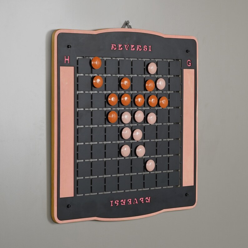 Reverse Board Game Modern Wall Art Decor for Bedroom Playroom - Etsy