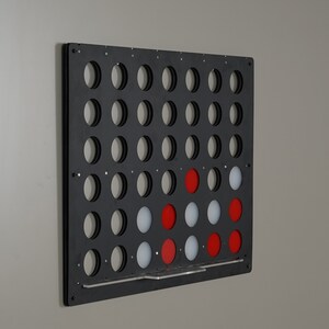 Connect Four Game Metal Wall Board Game Livingroom Art Decor - Etsy Canada