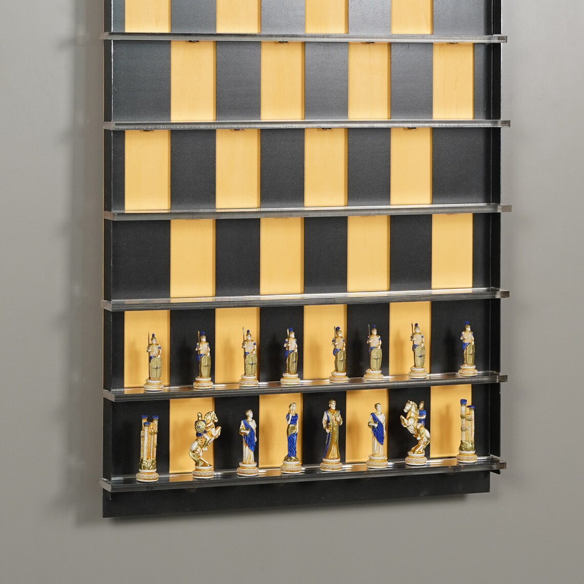 Wall Chess Board Games Set Play on Wall and Table Adult Toys ...