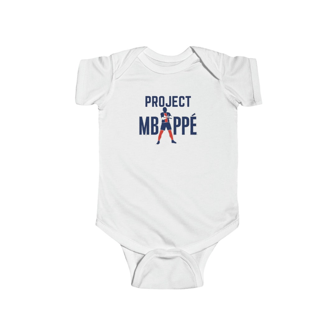 Little Mbappé Fans: Adorable Project Mbappé Baby Bodysuits - Etsy