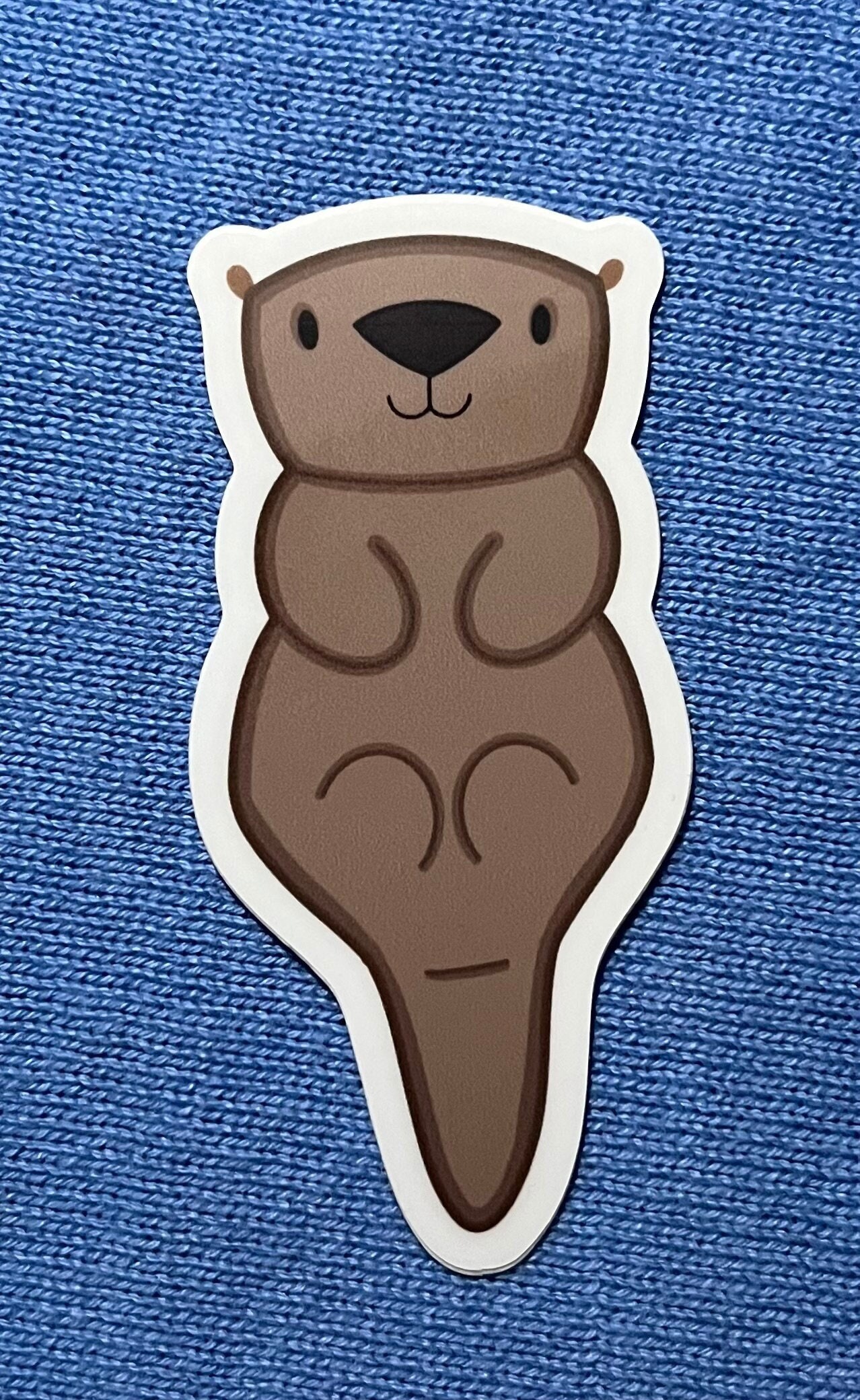 Cute Otter Sticker - Etsy