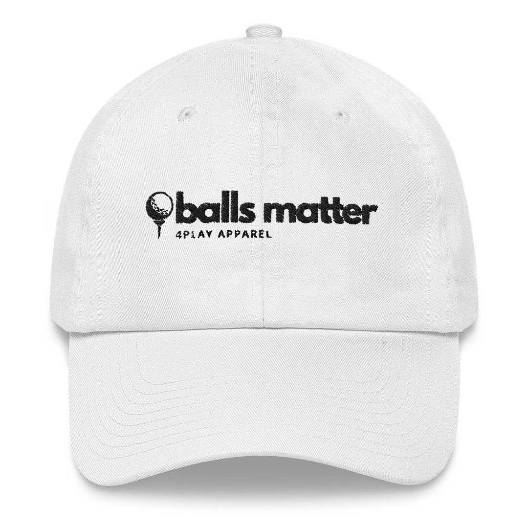 4play Balls Matter Baseball Hat Dad Cap Golf Hat Golf Gift - Etsy