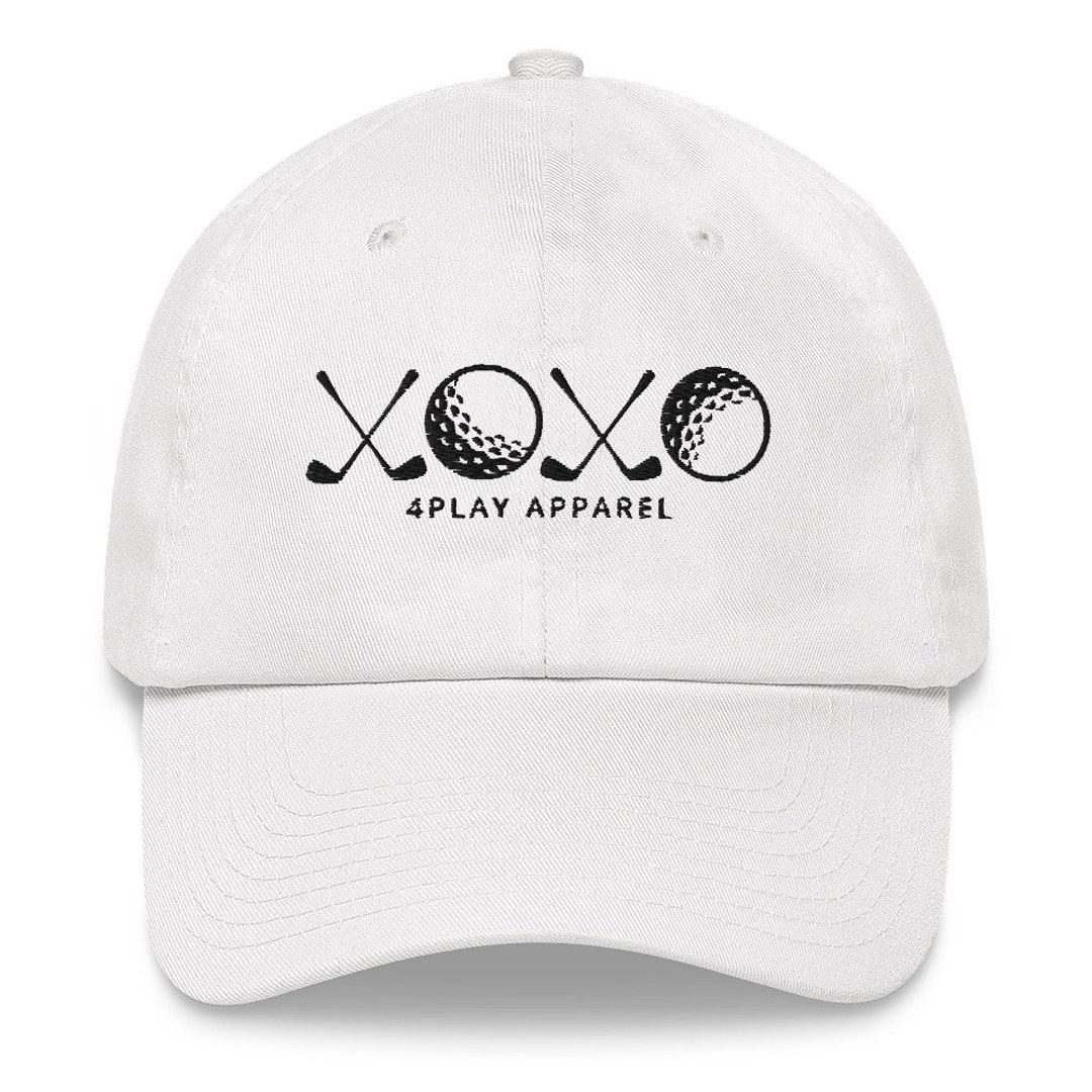 4play XOXO Golf Clubs Baseball Hat, Dad Cap, Golf Hat, Golf Gift, Golf ...
