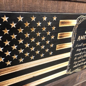 2nd Amendment American Flag, Rustic Wood Flag, Personalized Flag - Etsy
