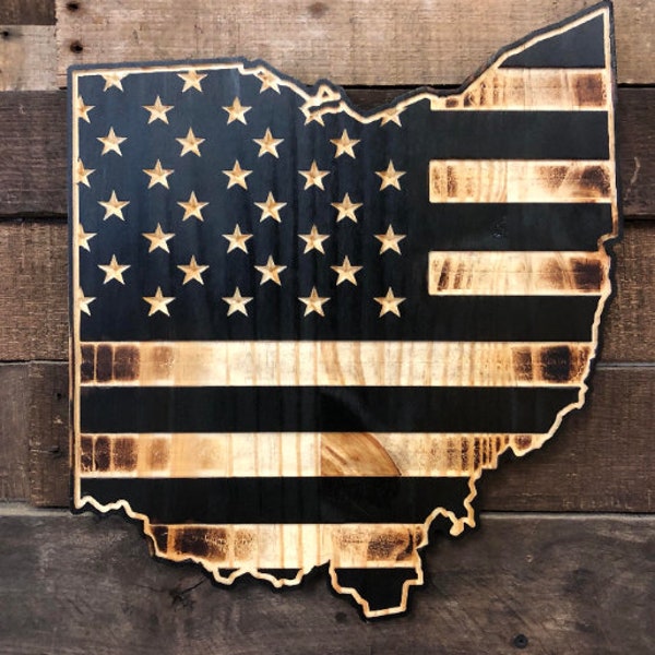 Ohio Wood Sign - Etsy