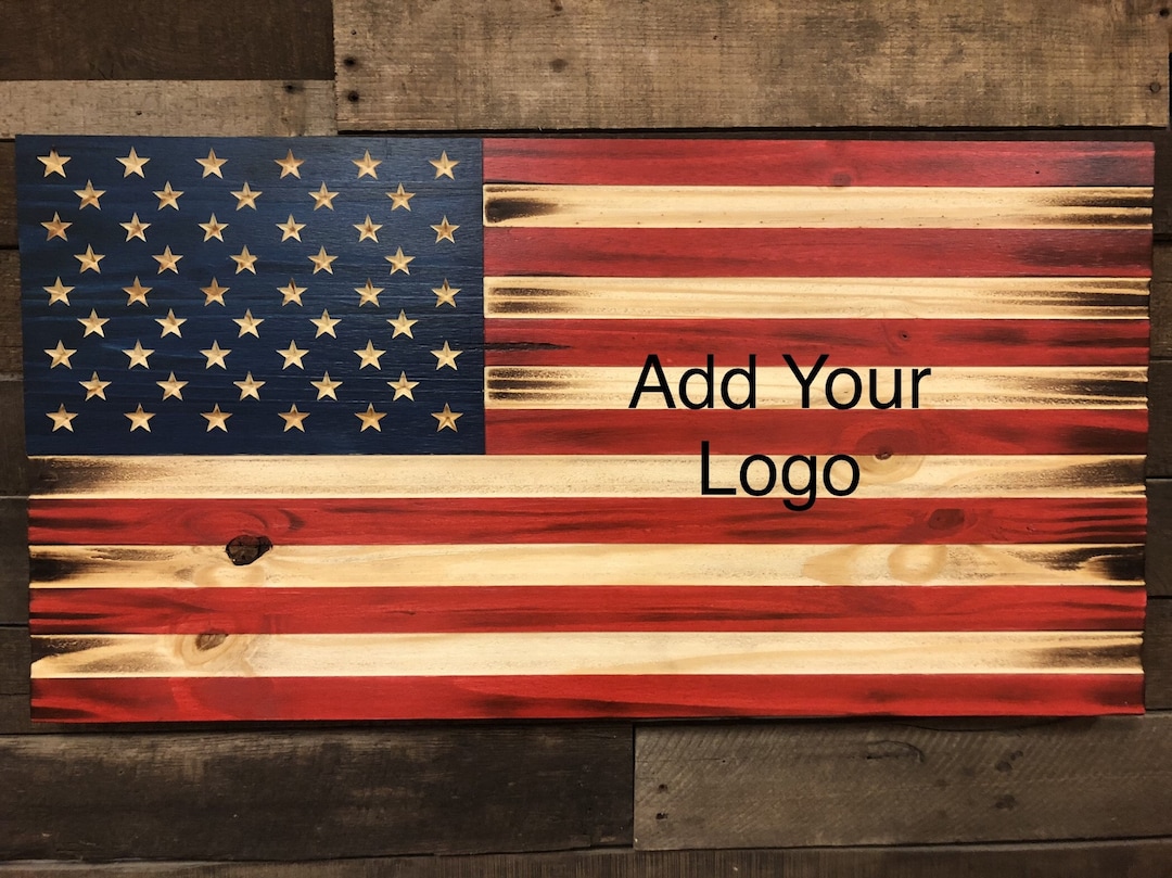 Custom Wood Flag, Personalized Wood Flag, Design Your Own Custom Flag ...