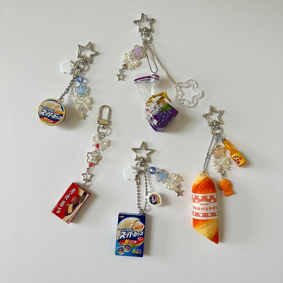 Handmade Asian Snack / Japanese Gacha Keychains - Etsy