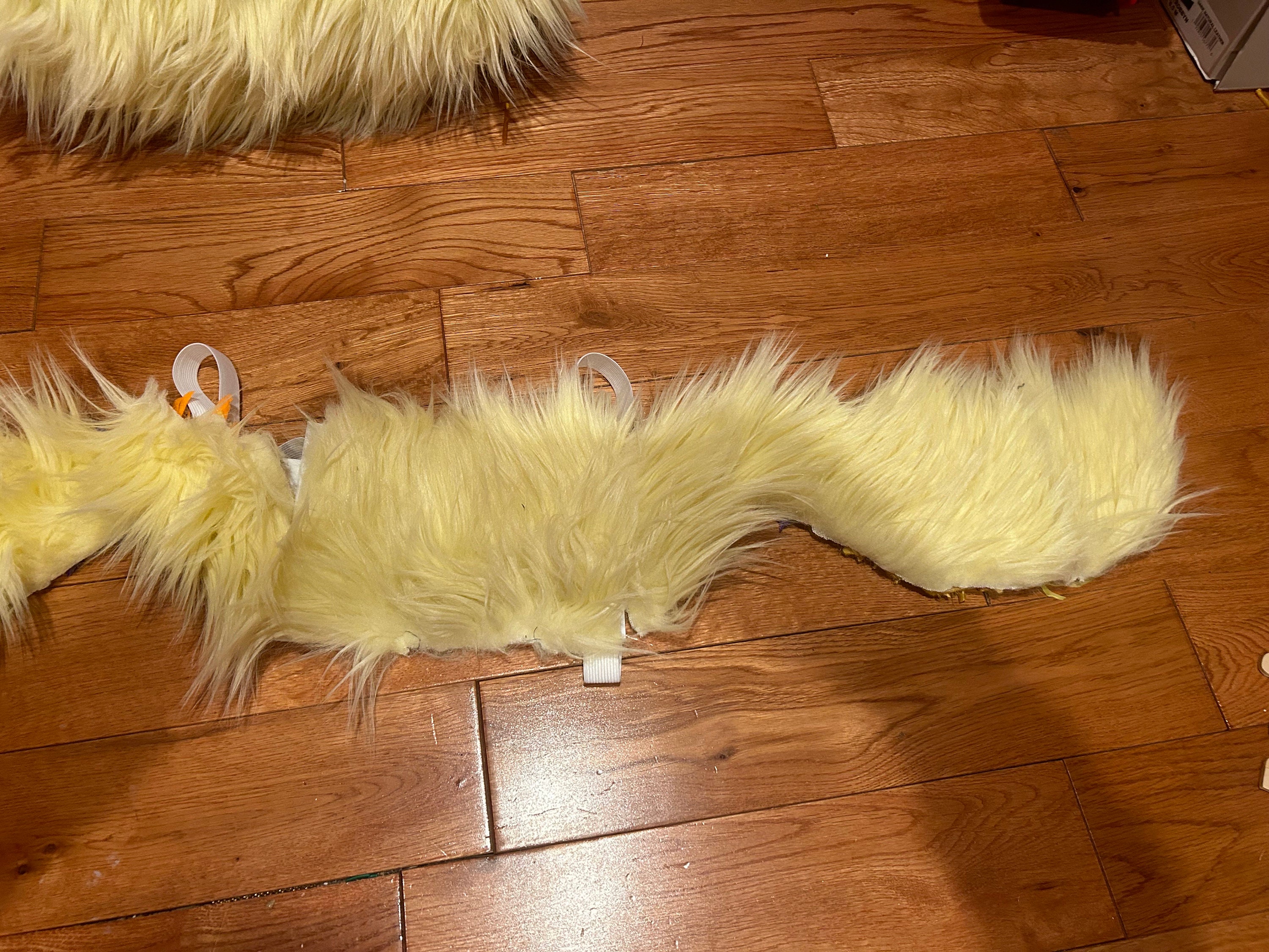 Fursuit Partial yellow Bird With Pink Heart on Chest - Etsy