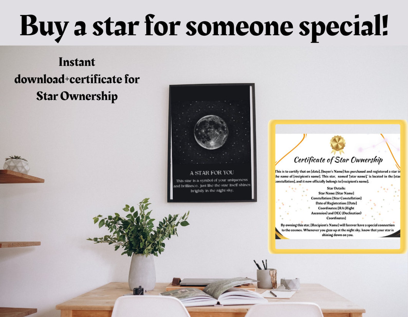 Name A Star Gift Set A Celestial Gift For Someone Truly Special Etsy Name A Star Gift Set A Celestial Gift For Someone Truly Special Etsy