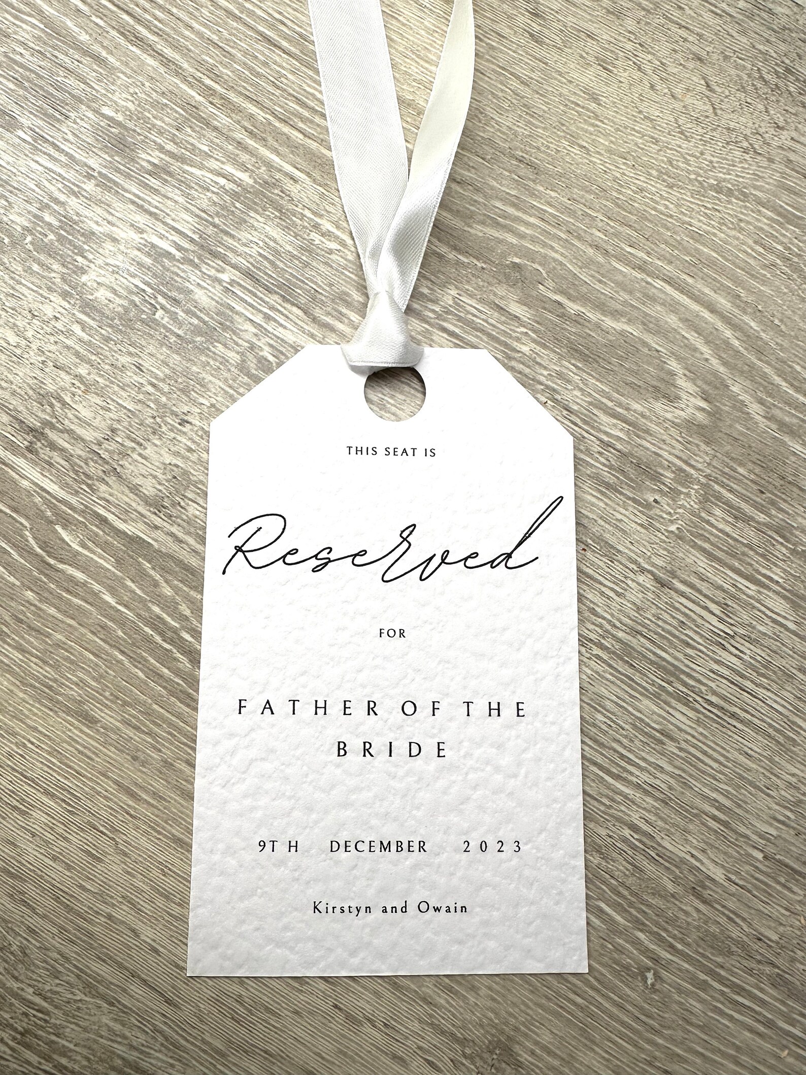 Luxury Wedding Reserved Seating Signs/wedding/minimalist/tags - Etsy