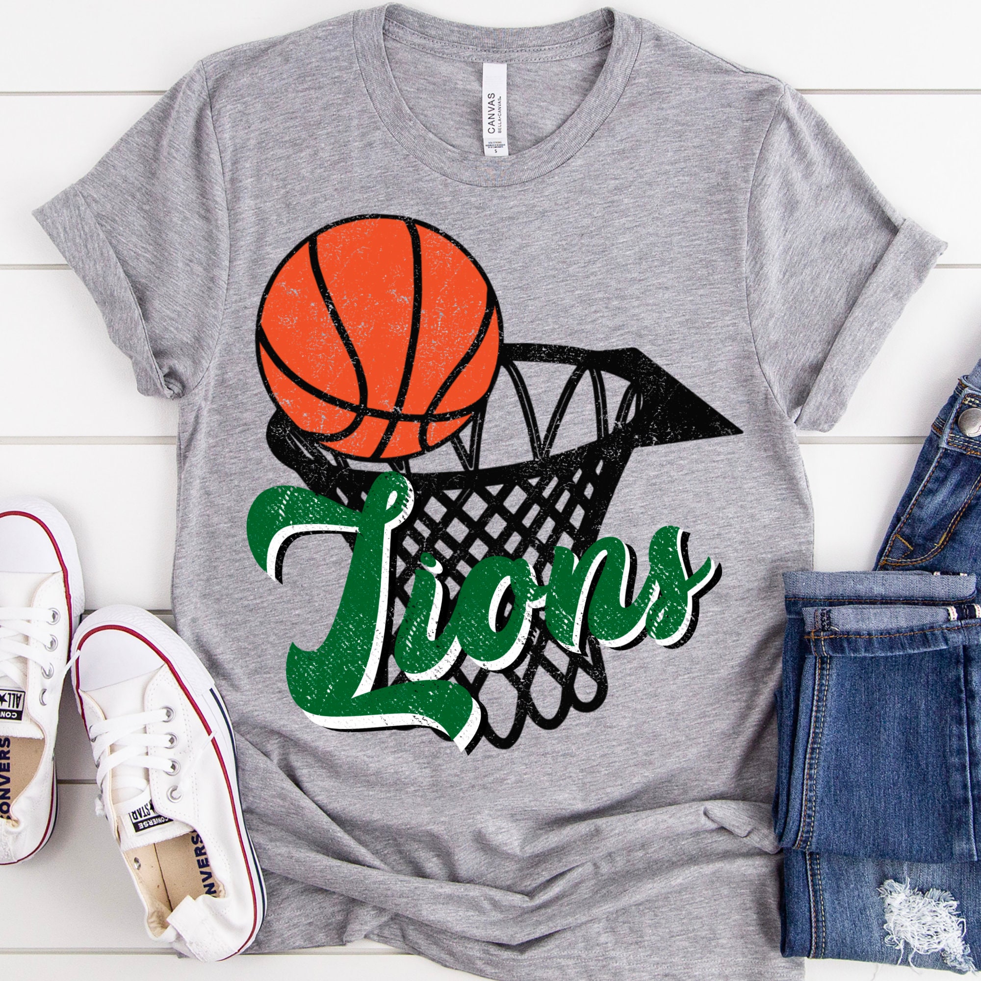 CUSTOM Basketball Game Day Mascot Digital Design, Baskeball Design for ...