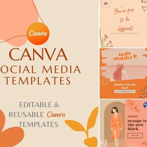 Editable Canva Template Pack Over 12000 Options for Social - Etsy