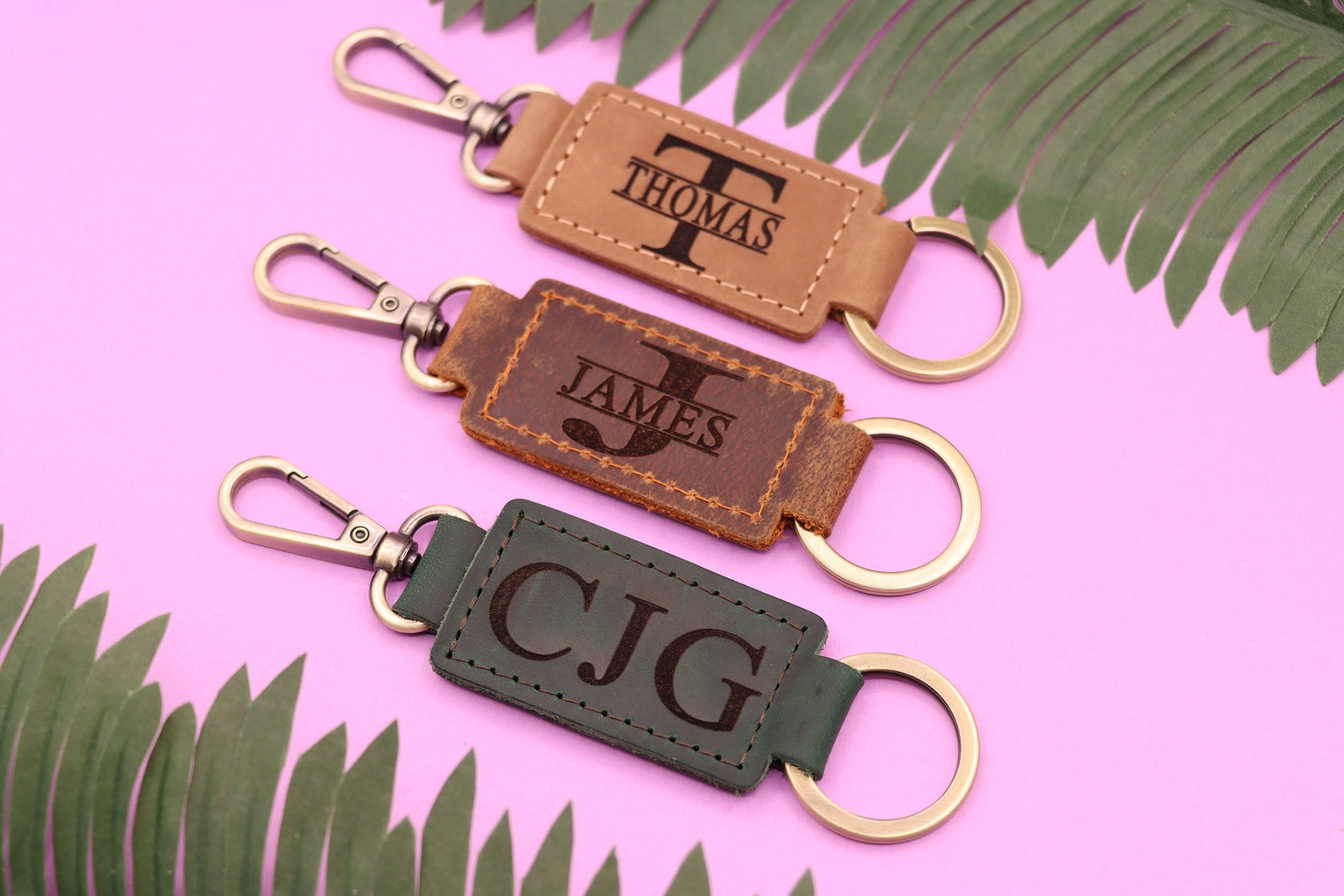 Personalized Custom Name Tag, Keychain, Keyring, Zipper Pull, Luggage ...