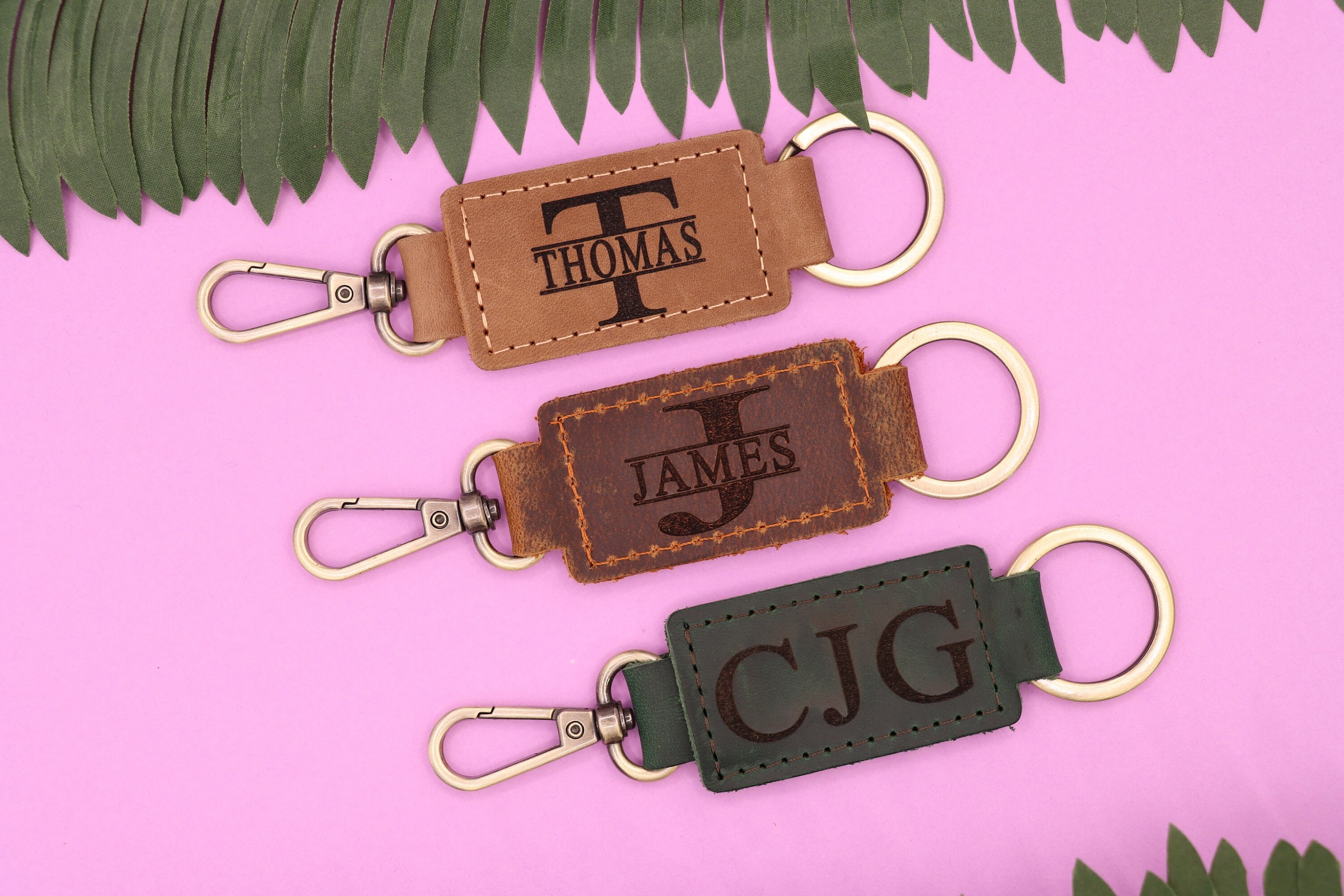 Personalized Custom Name Tag, Keychain, Keyring, Zipper Pull, Luggage ...
