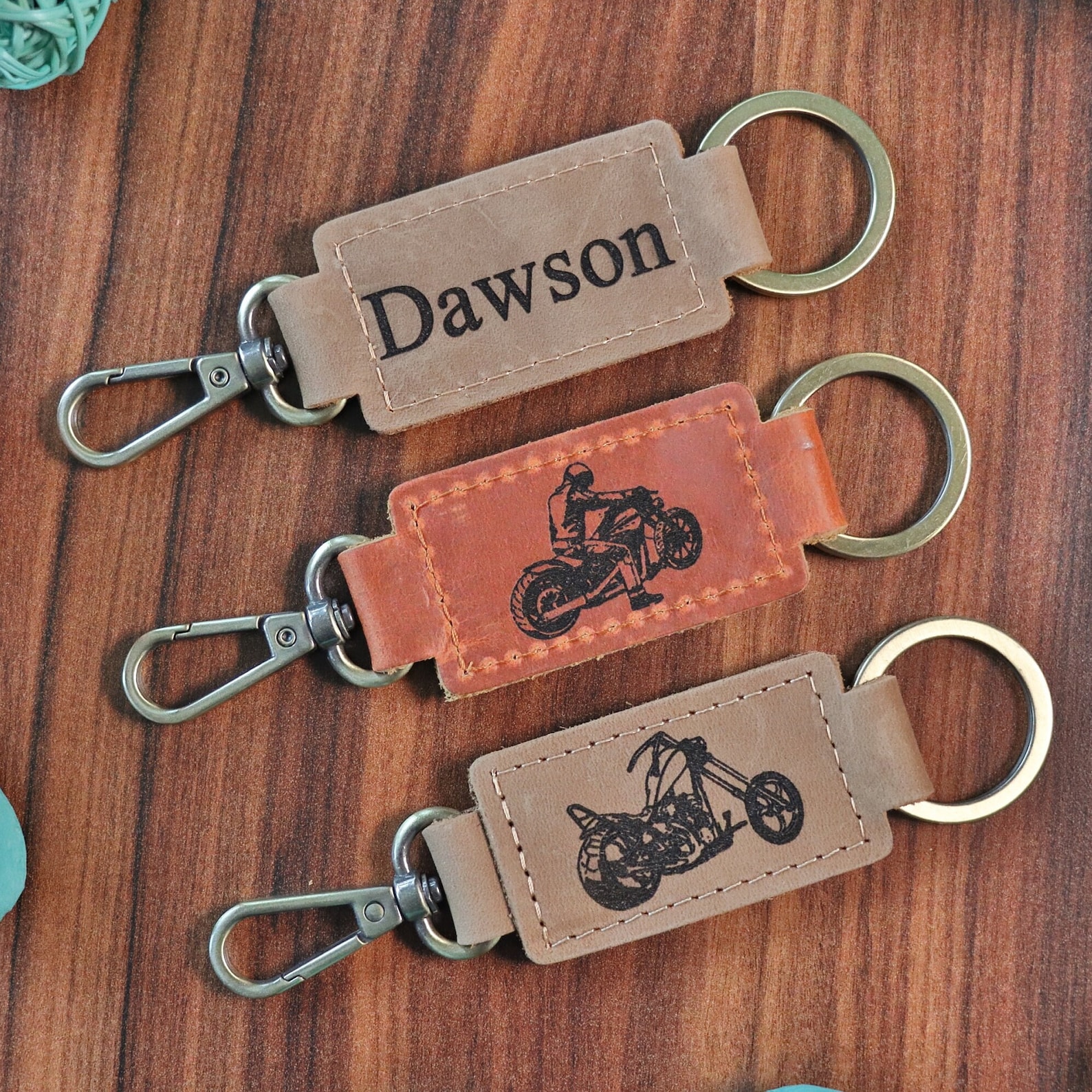 Harley Davidson Keychain, Harley Davidson Motorcycle Keyring, Biker ...