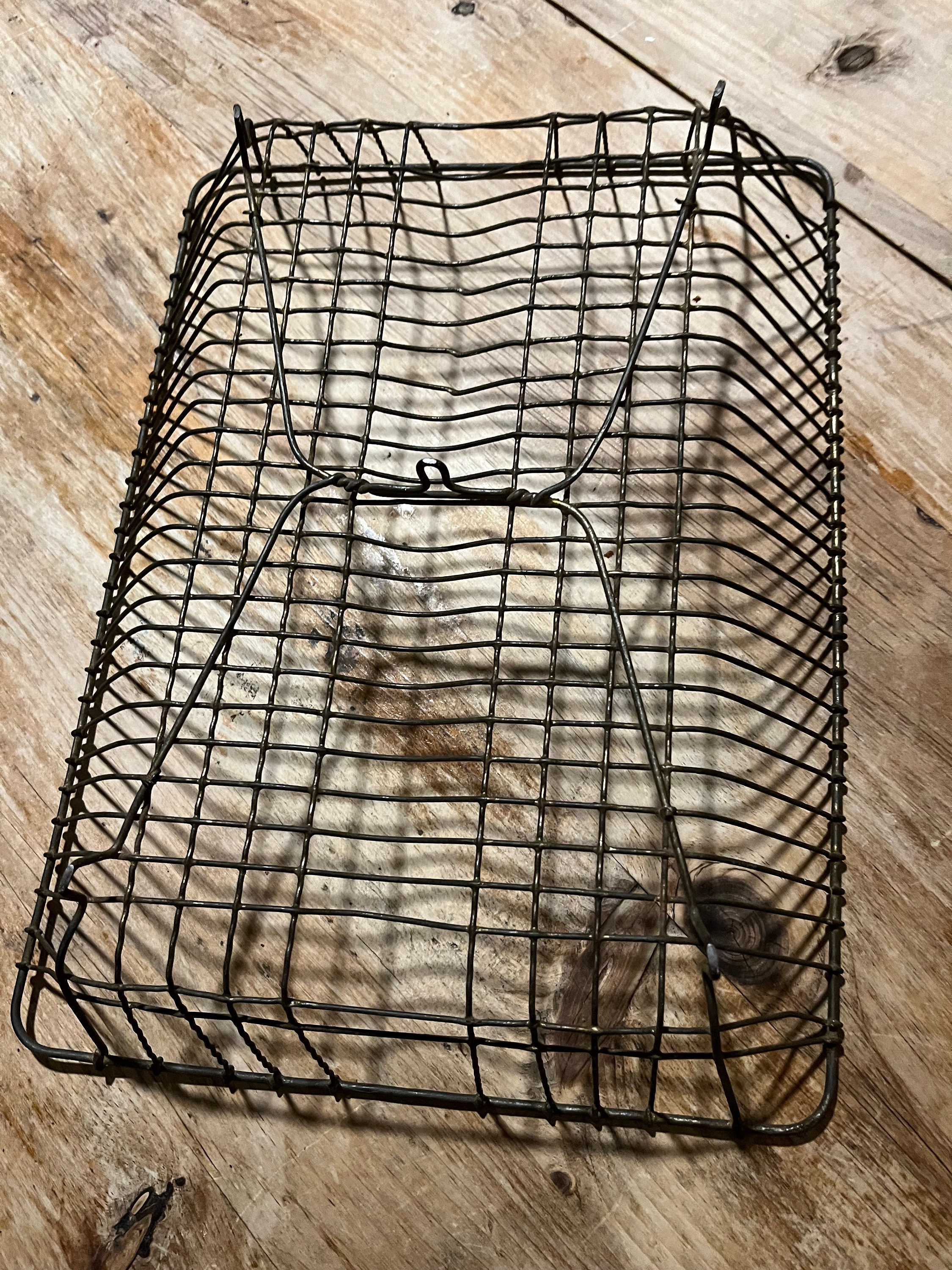 Vintage Metal Wire Dish Drying Rack - Etsy