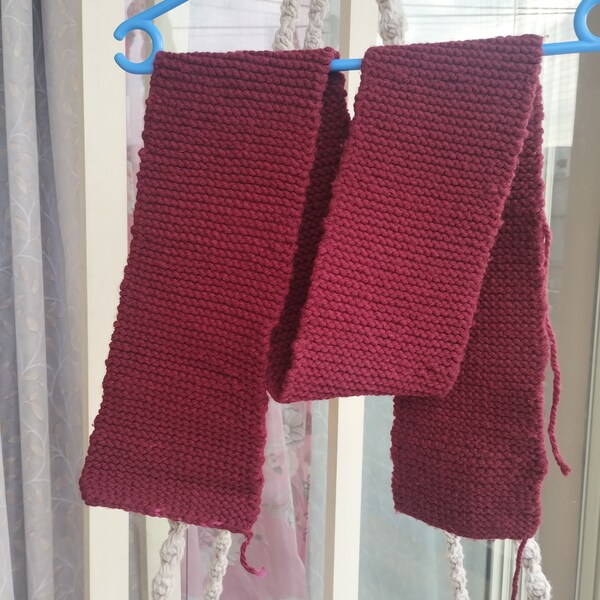 Knitted Muffler - Etsy