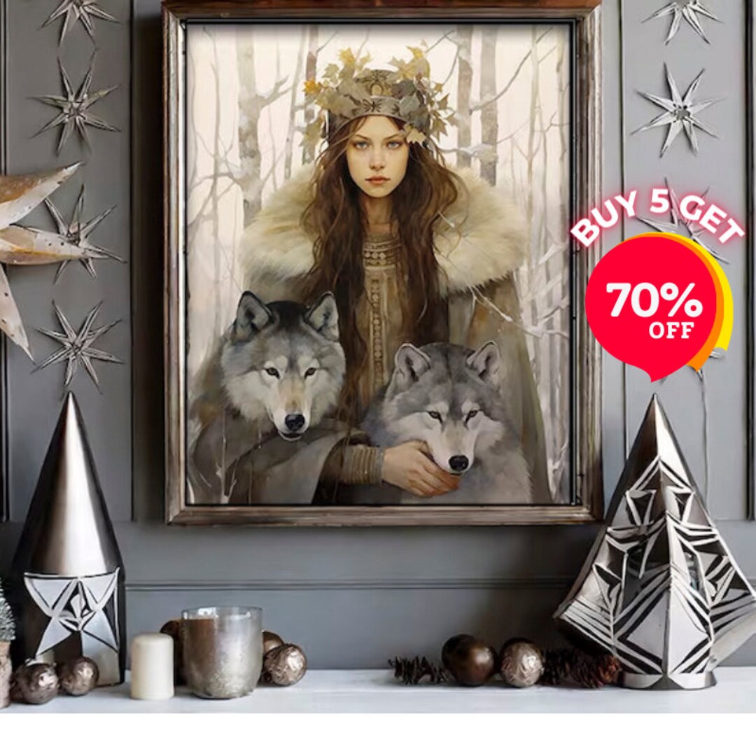 Decorate Your Sacred Space With Freya, Sensual Vanir Goddess Associated ...