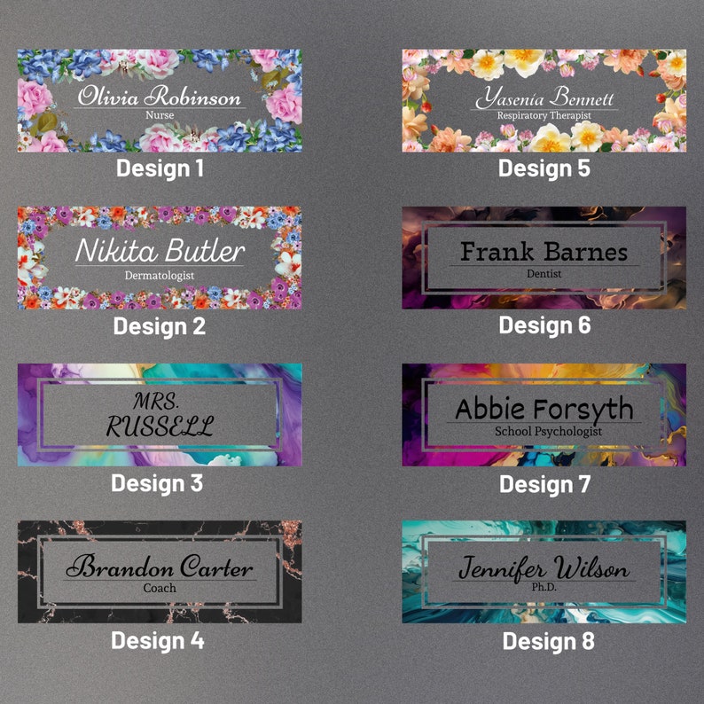 Coach Desk Name Plates for Women and Men Coach Gift - Etsy