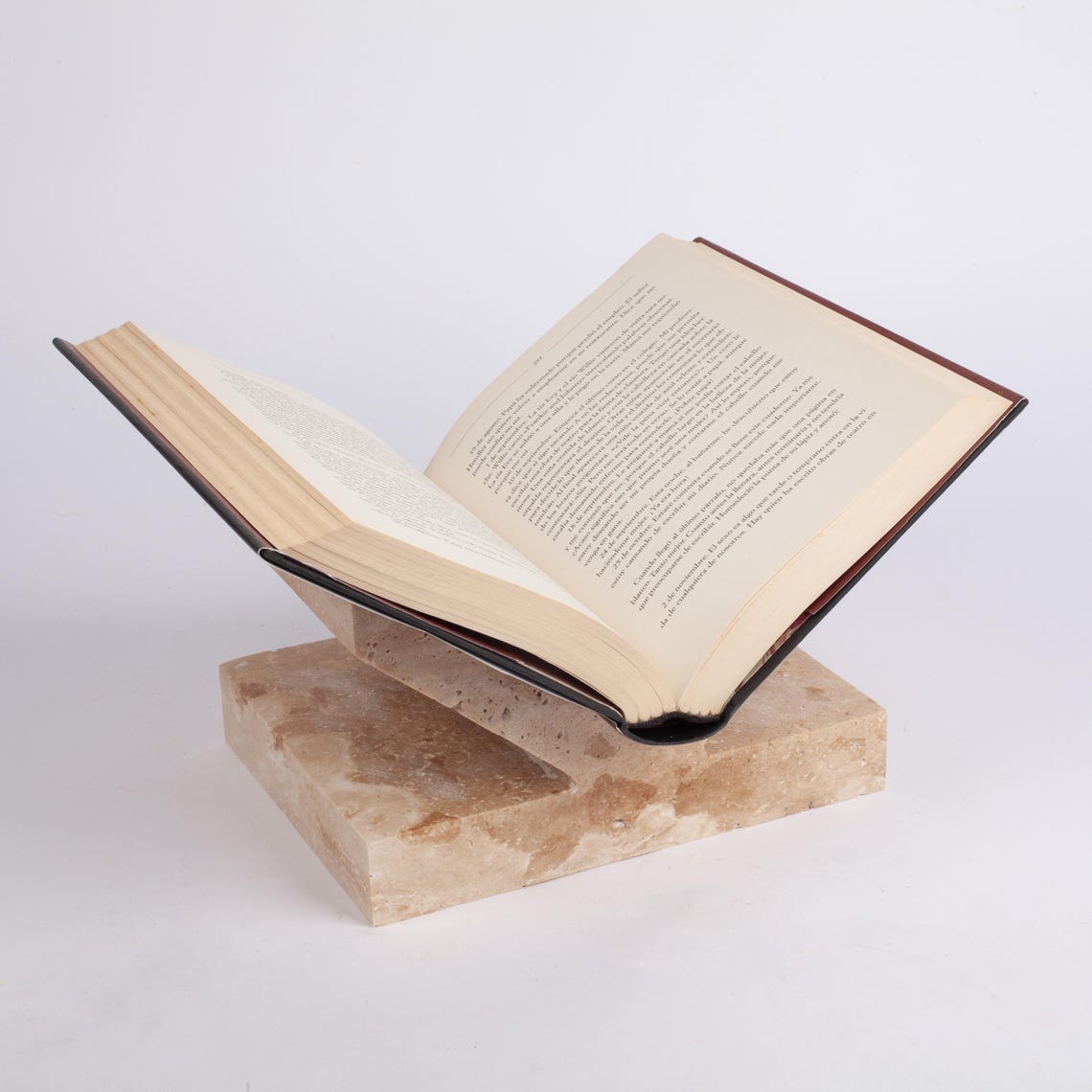 Beige Travertine Bookstand - Etsy