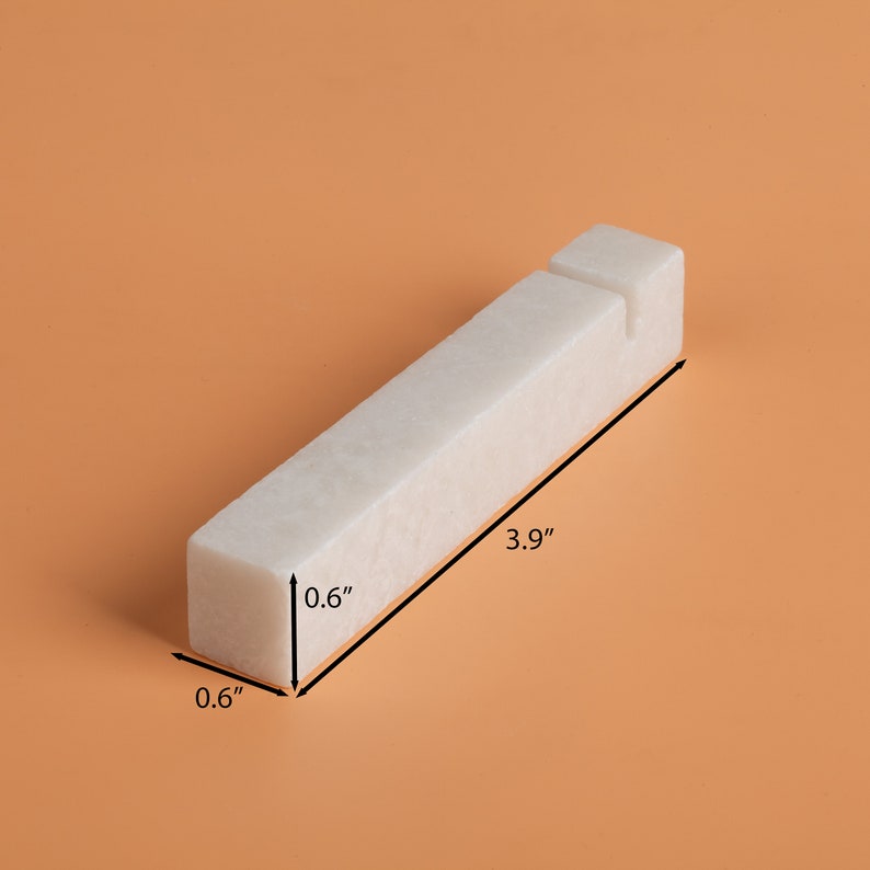 8pcs White Marble Cutlery Rest / Chopstick Rest / Marble Cutlery Rest ...