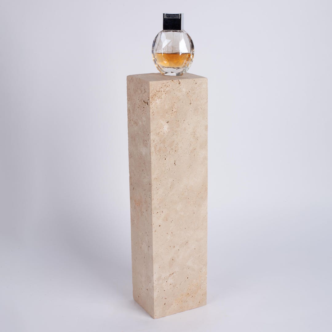 Natural Travertine Rectangle: Stone Photo Prop Display - Etsy