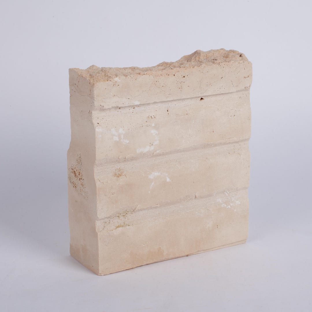 Natural Travertine Piece, Travertine Ornament. Travertine Calcite ...