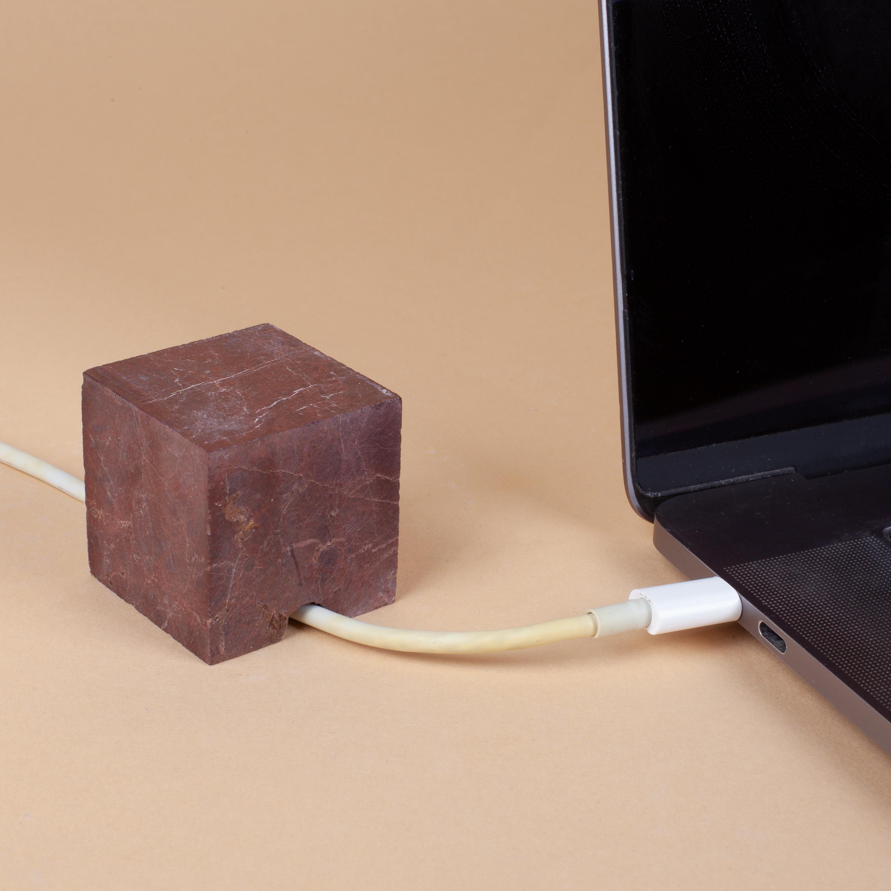 Marble Cable Holder, Charging Cable Organizer, Cable Keeper, Charging ...