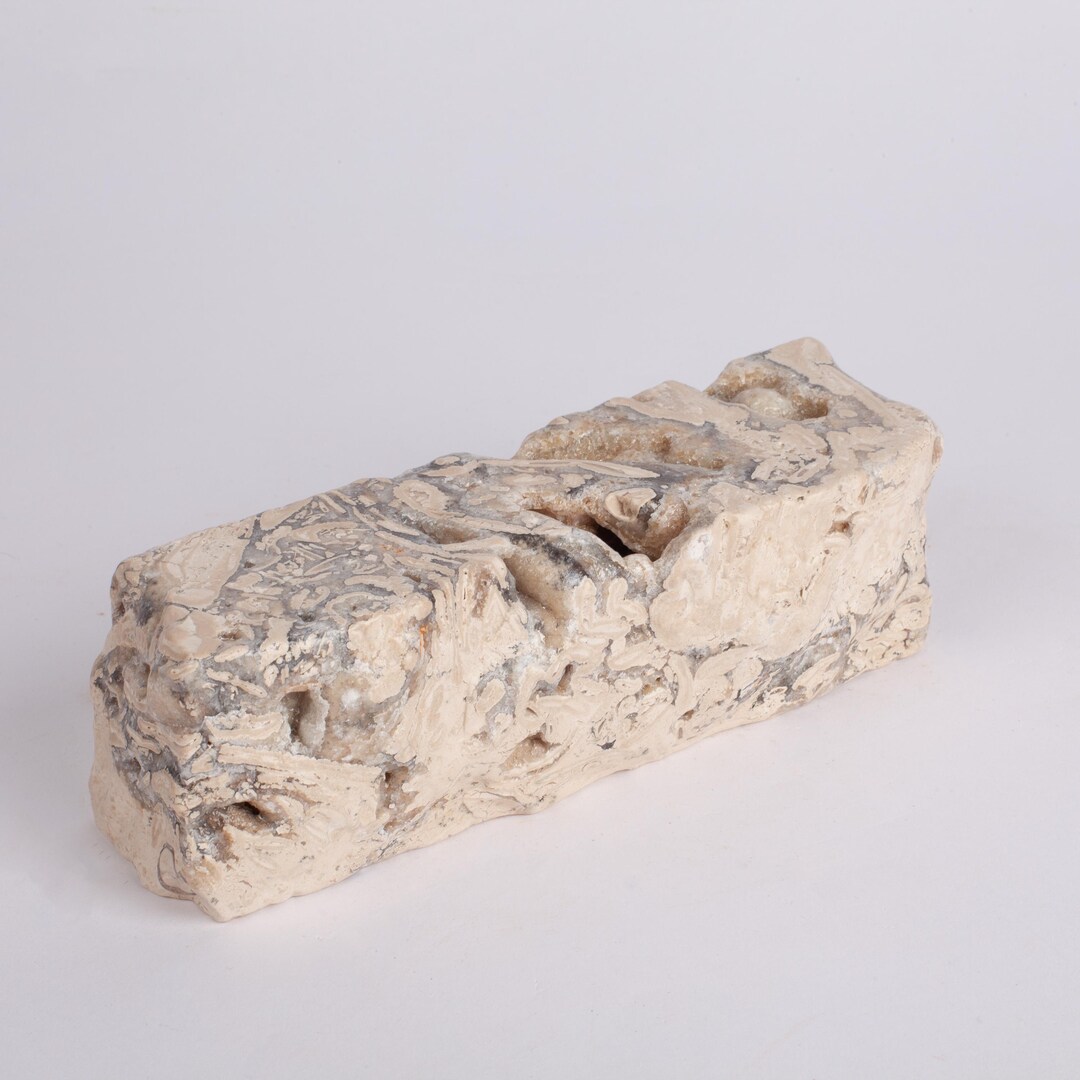 Natural Travertine Piece, Travertine Ornament. Travertine Calcite ...