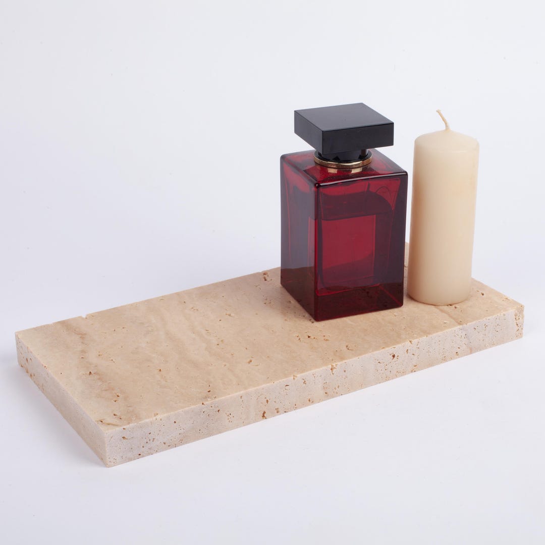 Travertine Rectangle Base, Stone Display, Travertine Base Marble ...