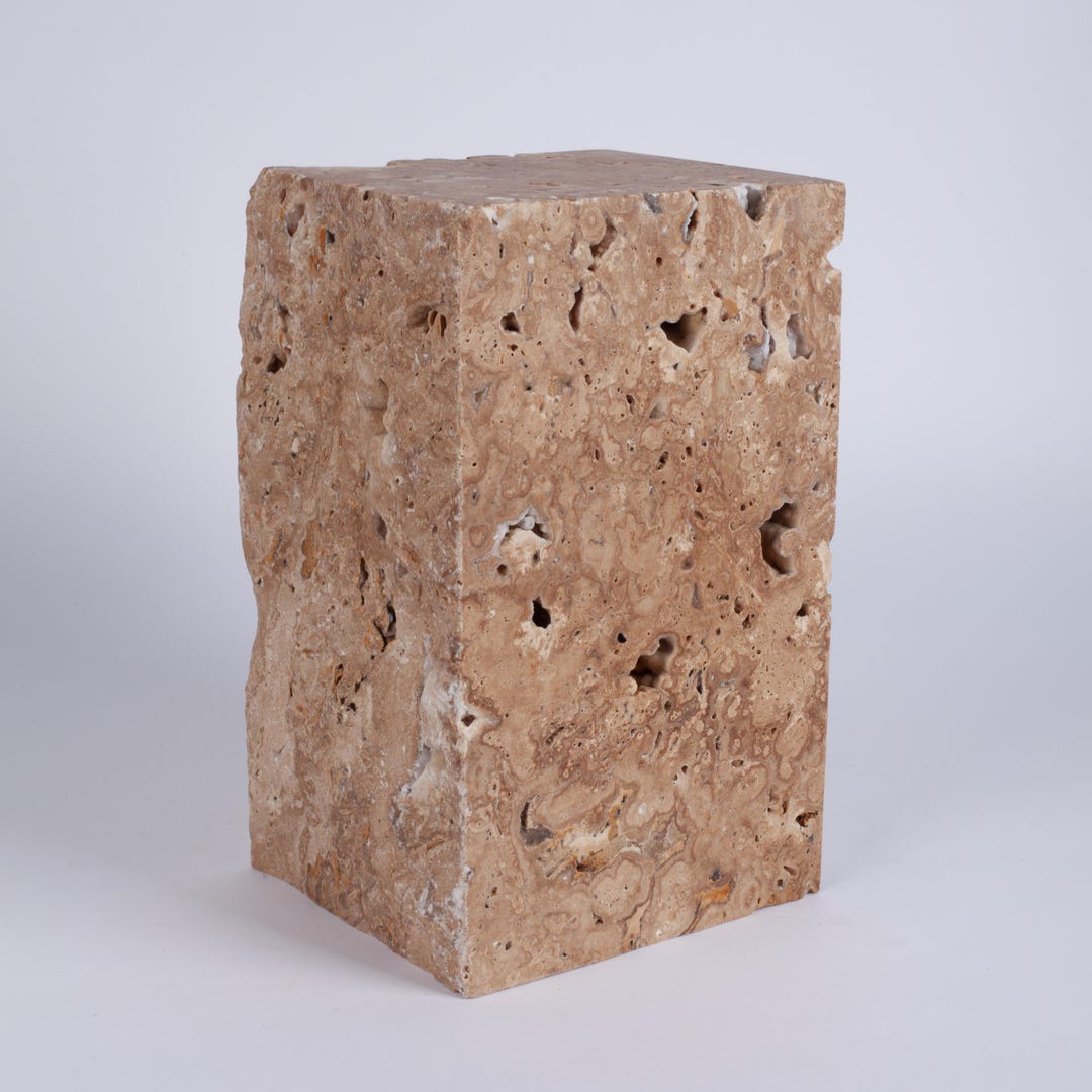 Natural Travertine Piece, Travertine Ornament. Travertine Calcite ...