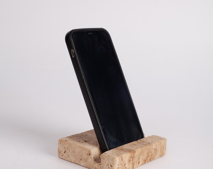Natural Travertine Card Holder, Stone Telephone Holder, Travertine ...
