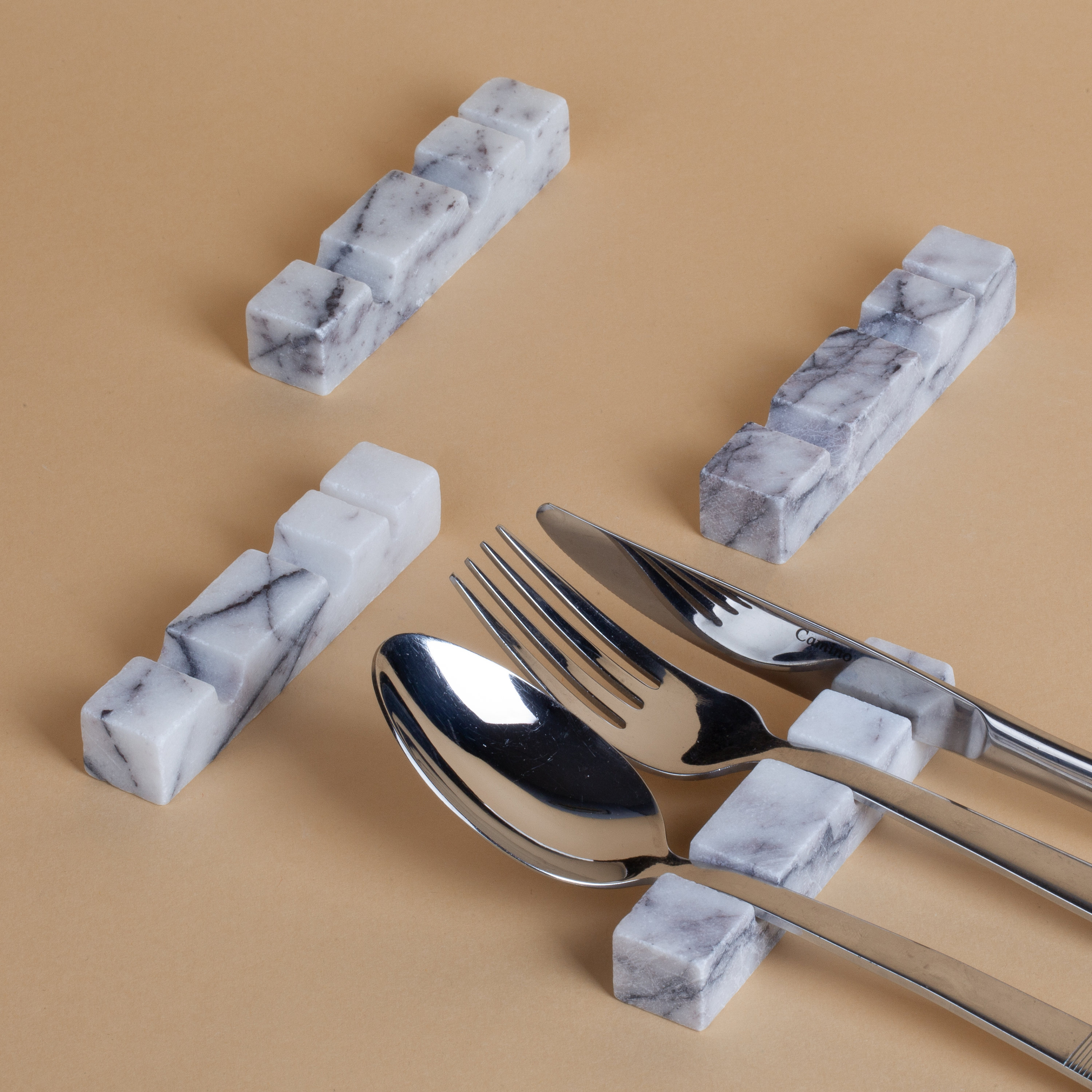 8pcs Marble Cutlery Rest / Chopstick Rest / Marble Cutlery Rest ...