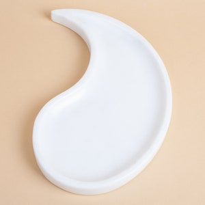 Yin Yang Marble Plate, Yin Yang Plate, Marble Yin Yang, Stone Yin Yang ...