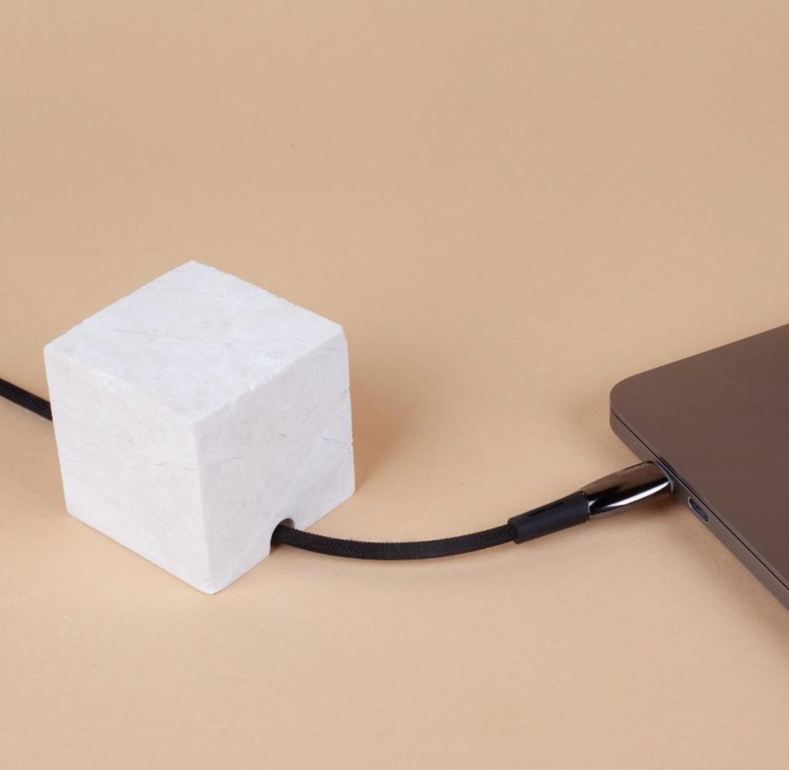 Marble Cable Holder, Charging Cable Organizer, Cable Keeper, Charging ...