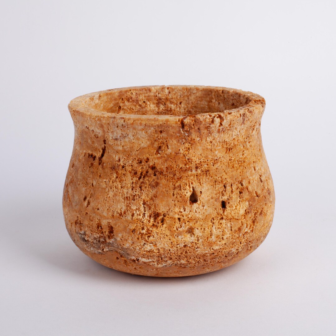 Unique Travertine Pot, Home Decoration, Marble Decoration, Home ...