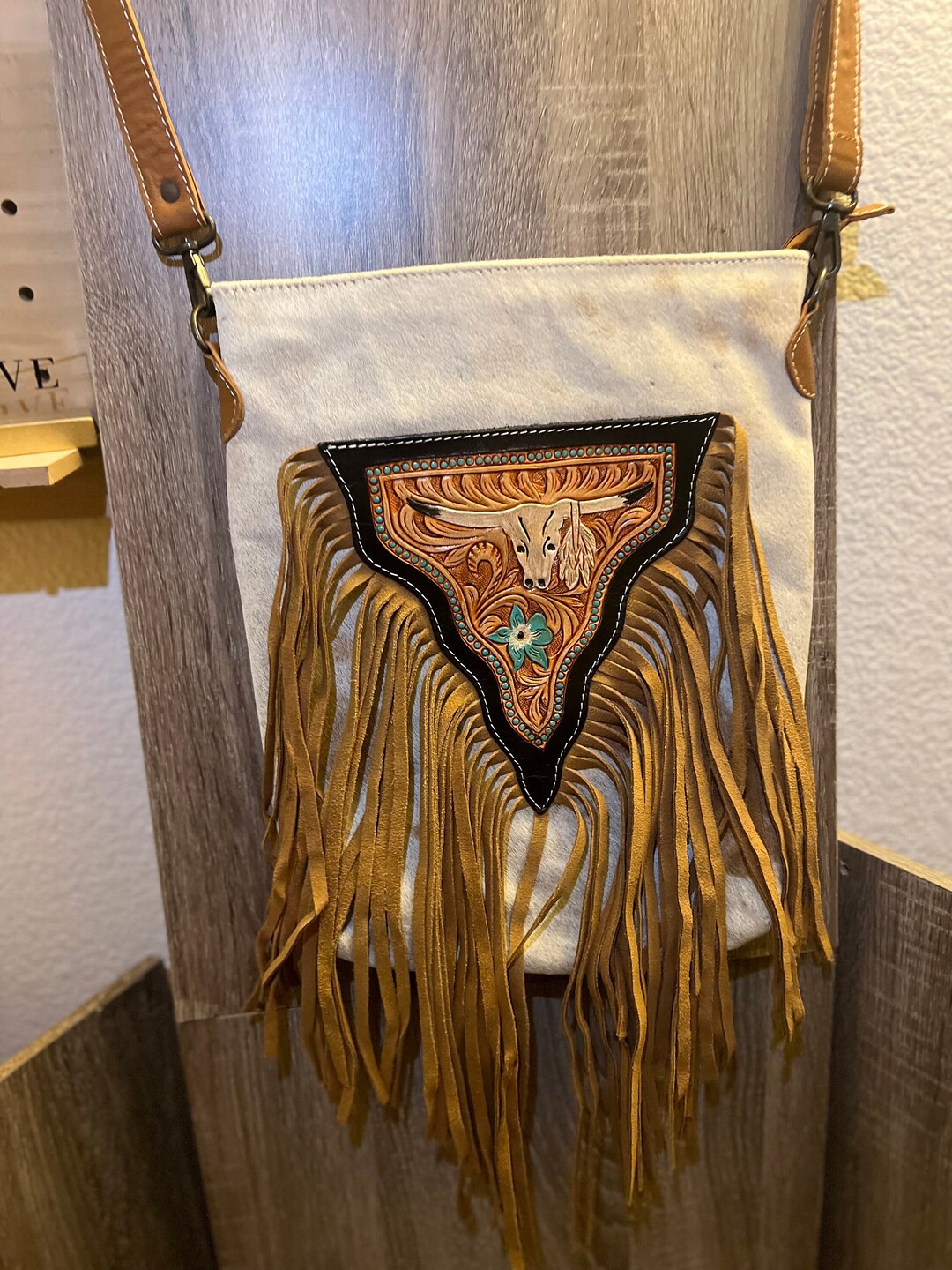 The Boss Baddie X Western Baddie Exclusive Cowhide Fringe - Etsy
